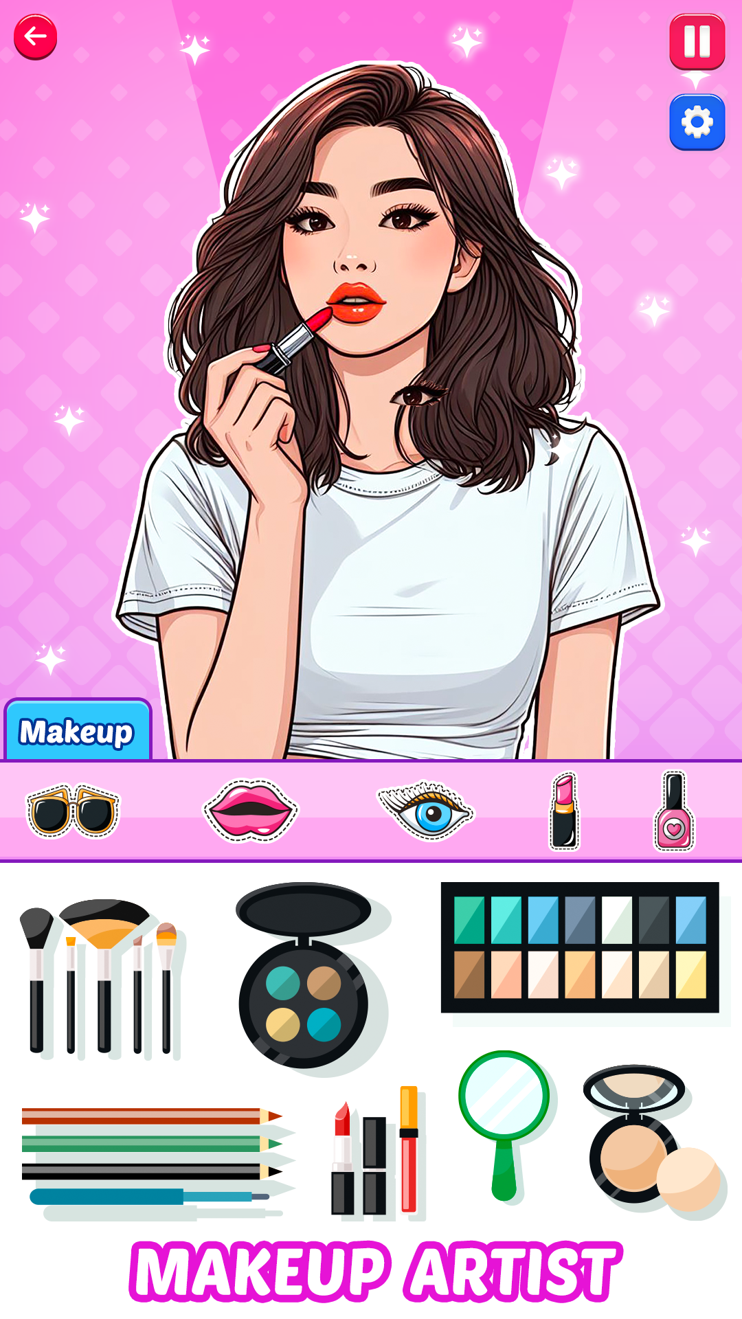 DIY Paper Doll Dress Up Diary - Fashion Makeover Girls Games - App on ...