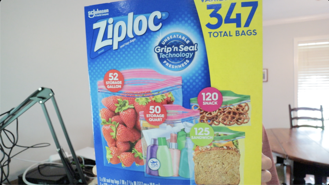 Watch Best Ziploc Variety Box | 347 Ziploc Zipper Bags on Amazon Live