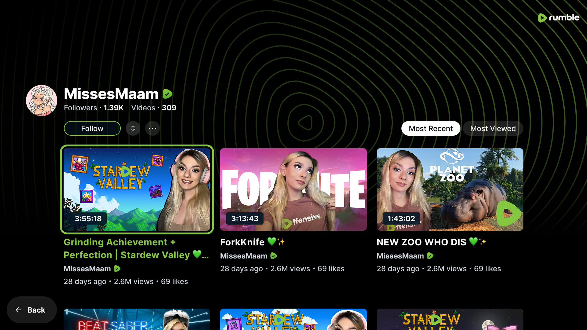 Rumble - App on Amazon Appstore