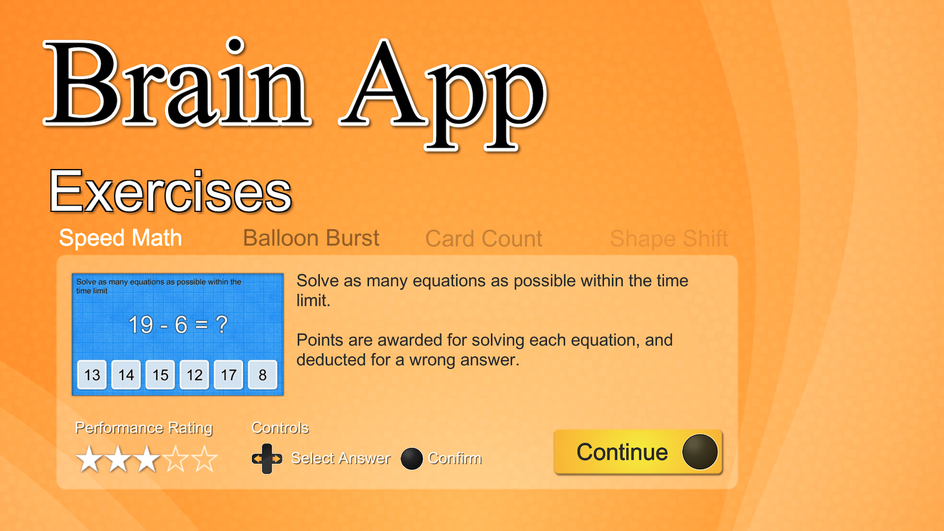 Brain App (Fire TV/Tablet Edition) - App on the Amazon Appstore