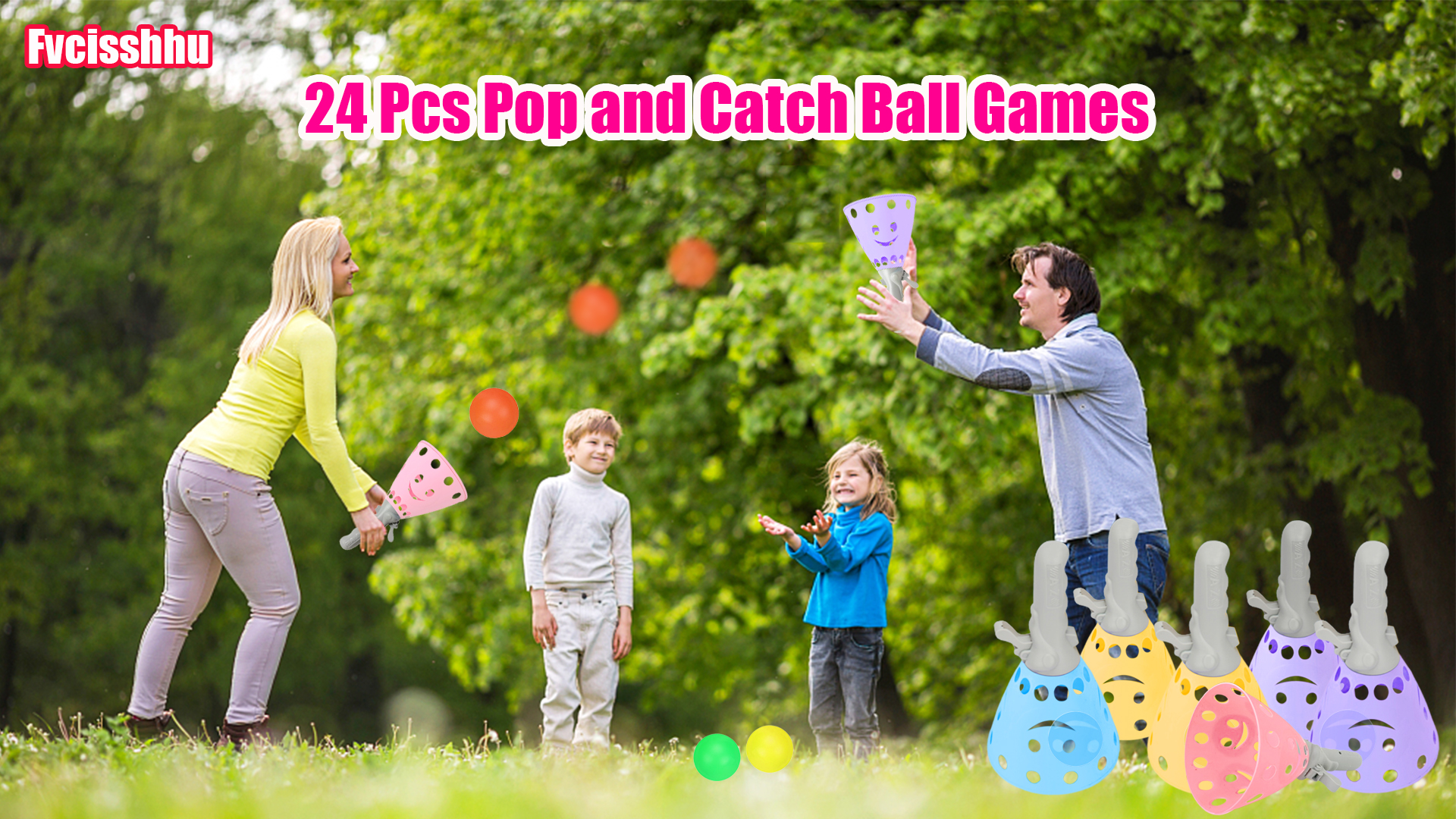 Watch Pop-Pass-Catch Ball Game on Amazon Live