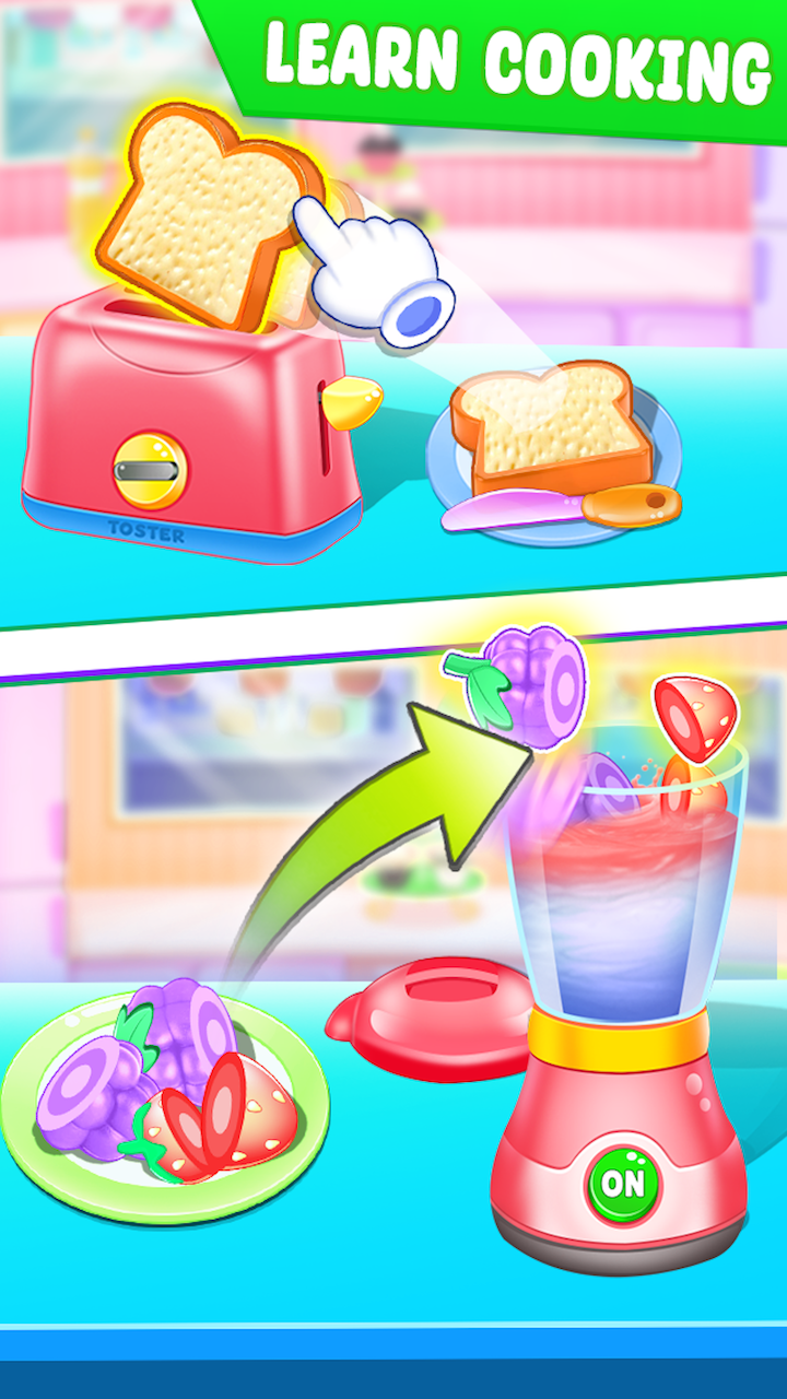 Kitchen Set - Toy Cooking Game - App on Amazon Appstore