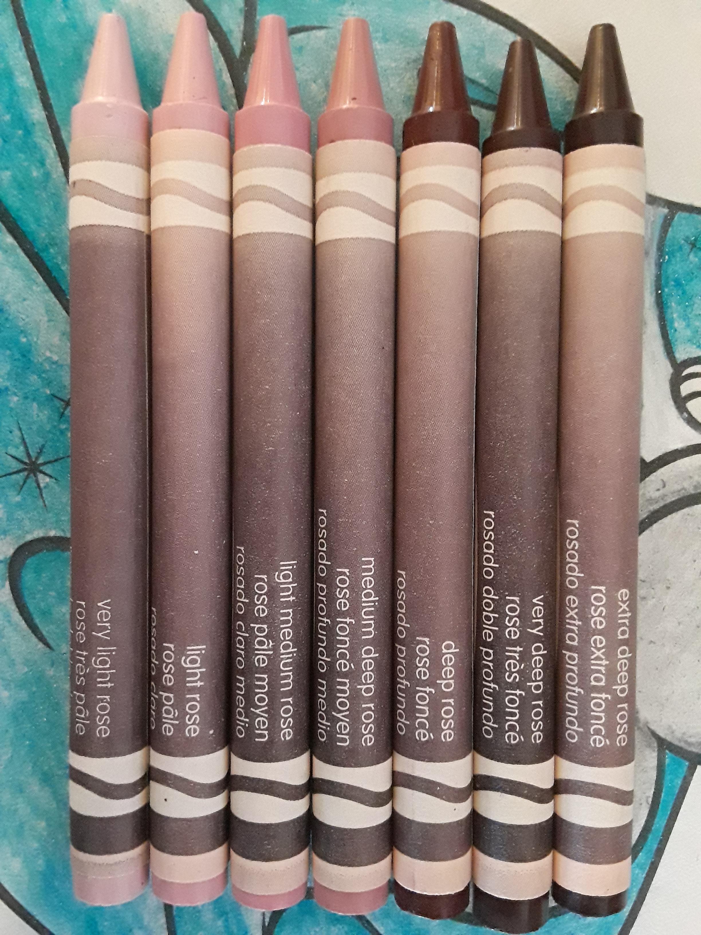 Amazon.com: Crayola Crayons 24 Count, Colors of The World, Skin Tone ...