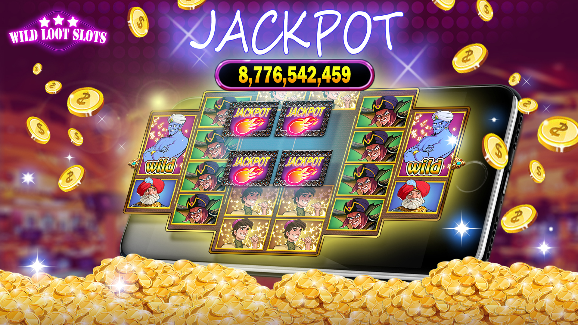 Slots - Wild Loot: Big Win Casinò! Slot Machines - App on Amazon Appstore