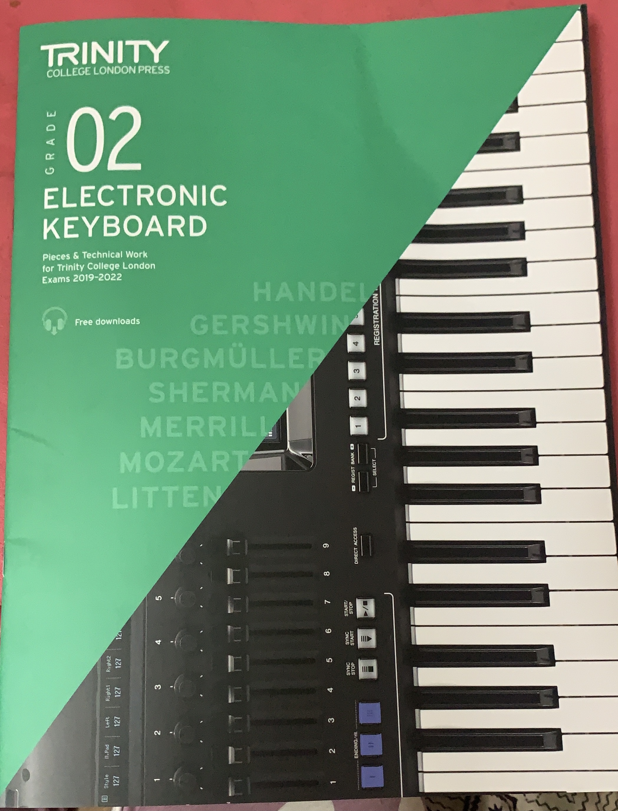 Buy Electronic Keyboard Exam Pieces & Technical Work 2019-2022: Grade 2 ...