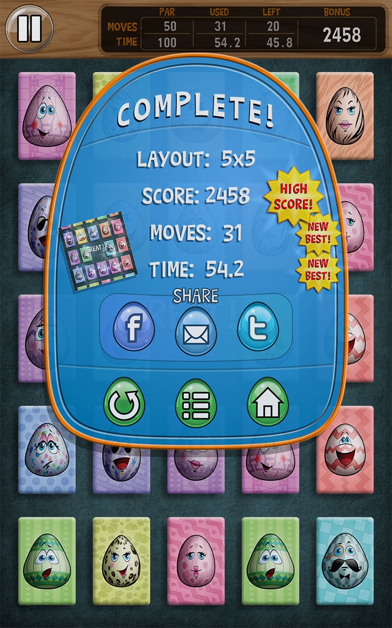 Eggheadz Memory - App on Amazon Appstore