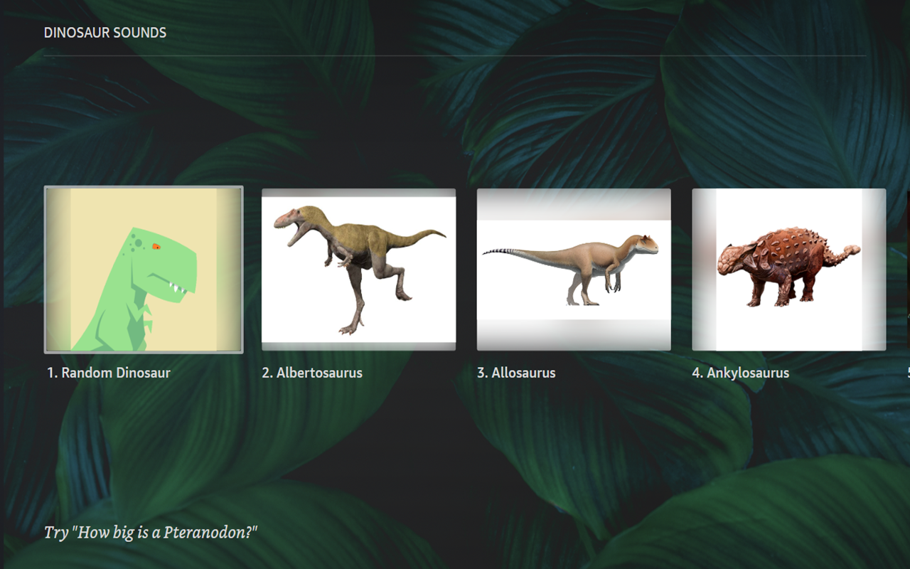 Amazon.co.uk: Jurassic Sounds | Dinosaur Sounds, Images & Facts : Alexa ...