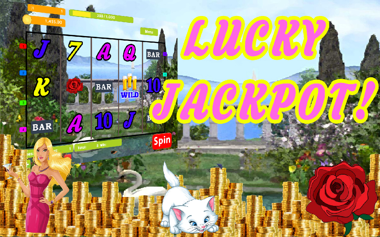 Sexy Lady Godiva Fantasy Fable Tale Jackpot Lucky Vegas Casino Slot ...
