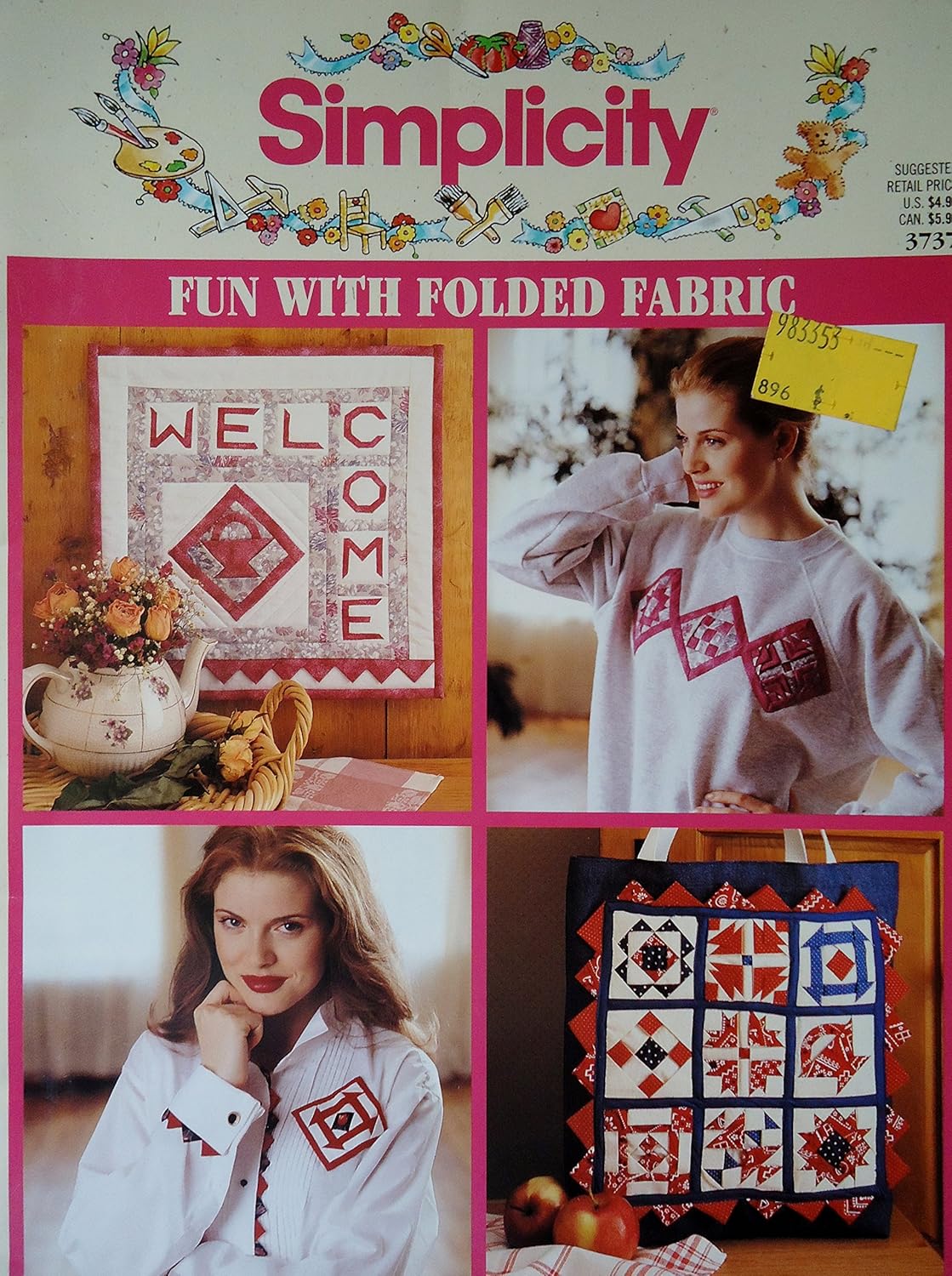 Fun with Folded Fabric - Simplicity #3737: Simplicity: Amazon.com: Books