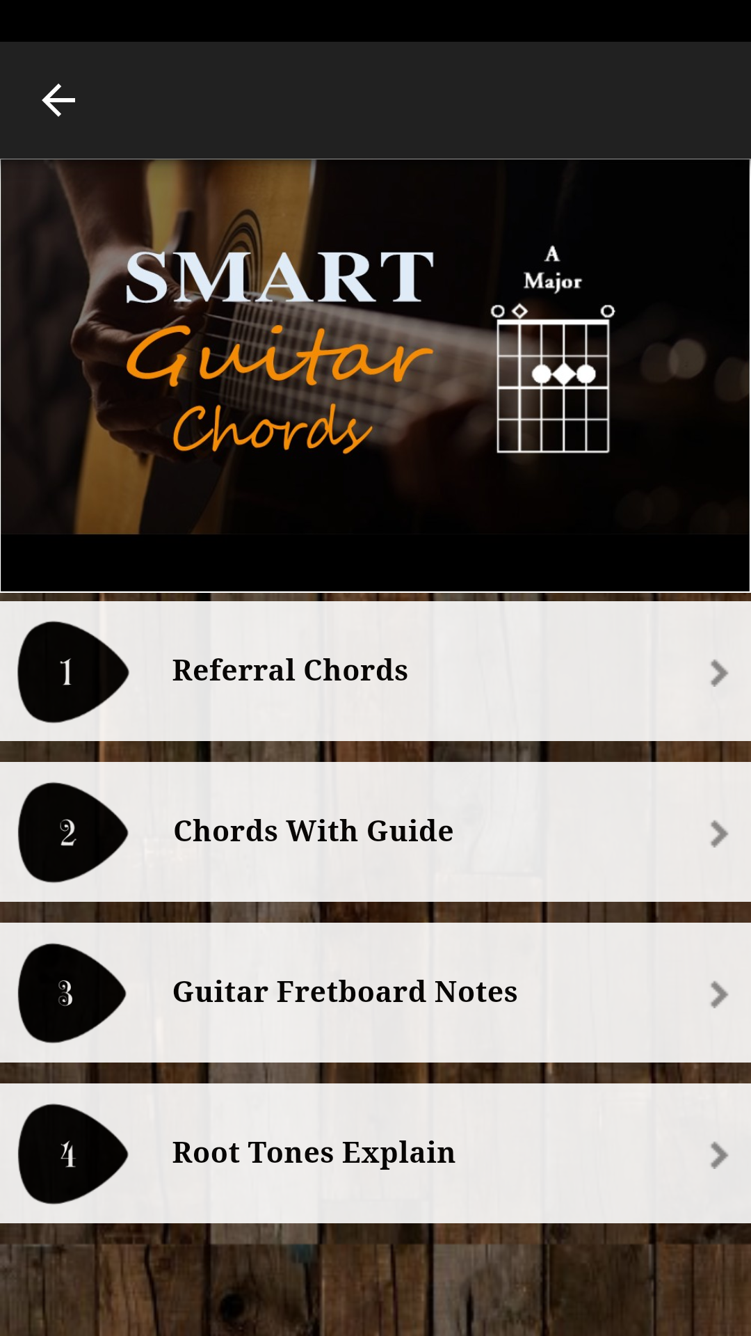 Smart Guitar Chords - App on Amazon Appstore