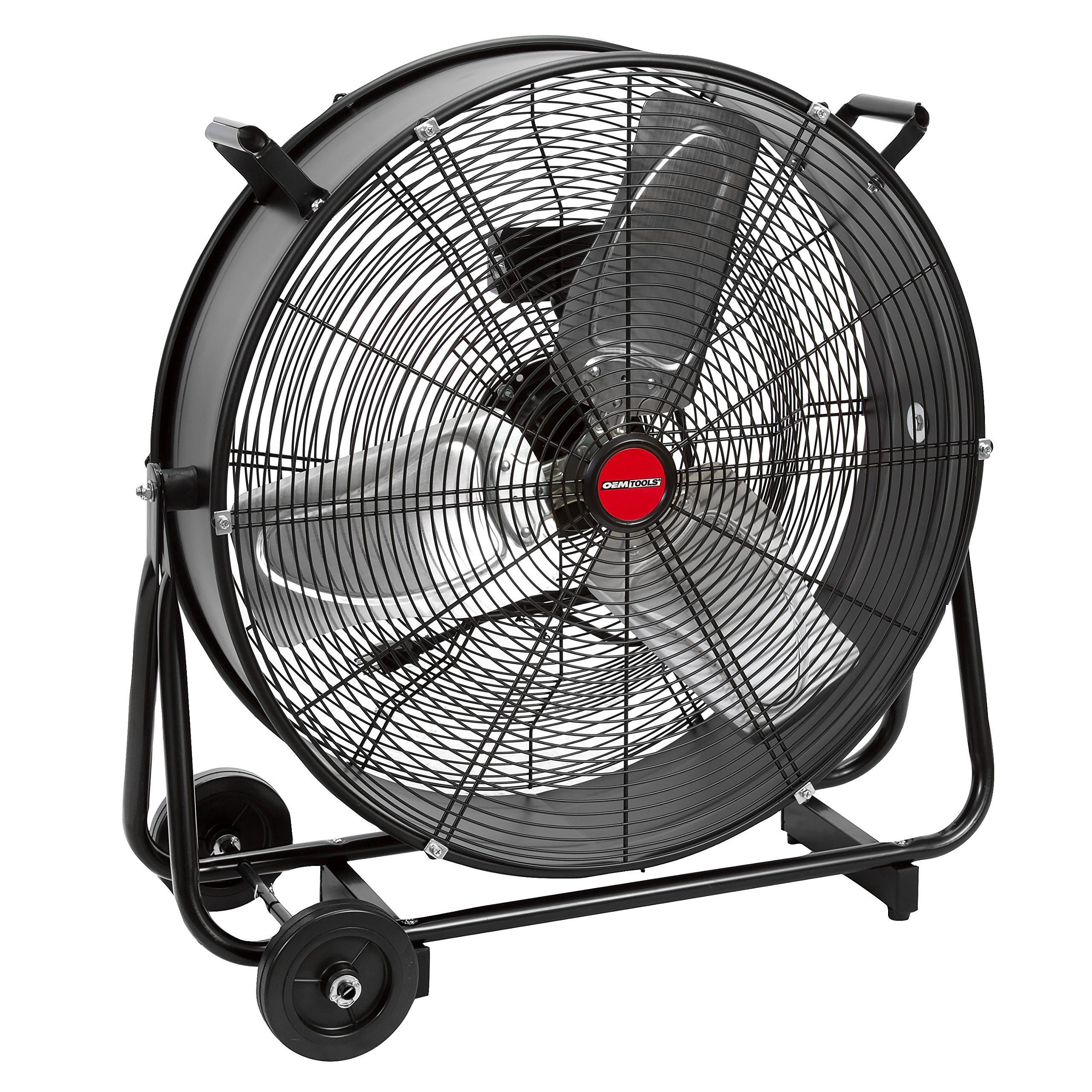 Buy OEMTOOLS OEM24874 24 Inch High-Velocity Indoor Tilt Barrel Fan, Fan ...
