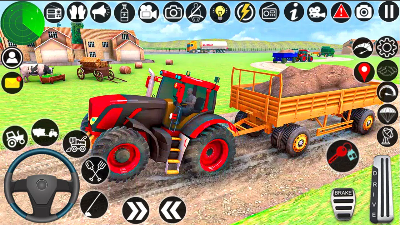 Real Tractor Driving Farming Simulator: Modern Farming Game - App on ...