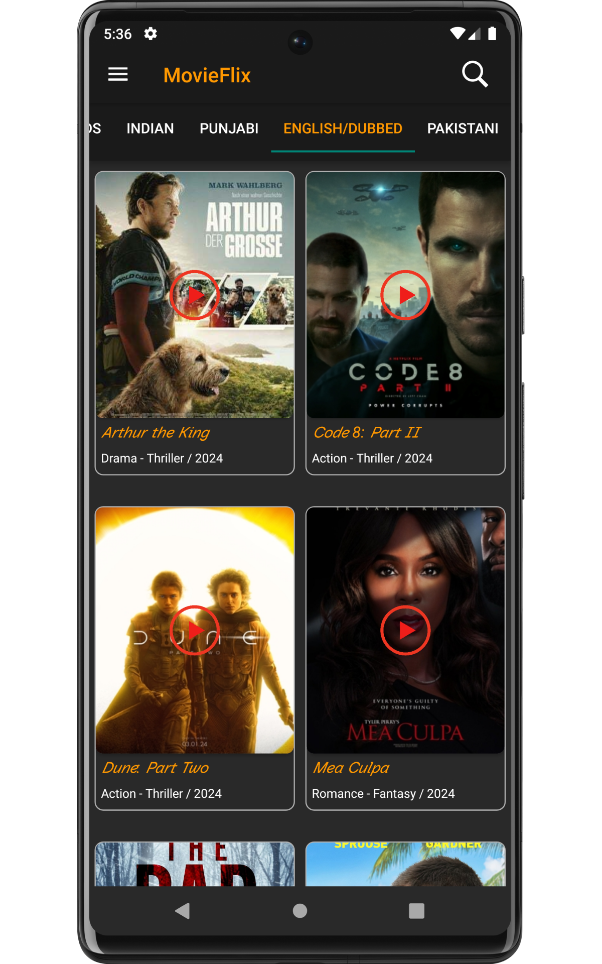 MovieFlix - HD Movies & Series - App on Amazon Appstore