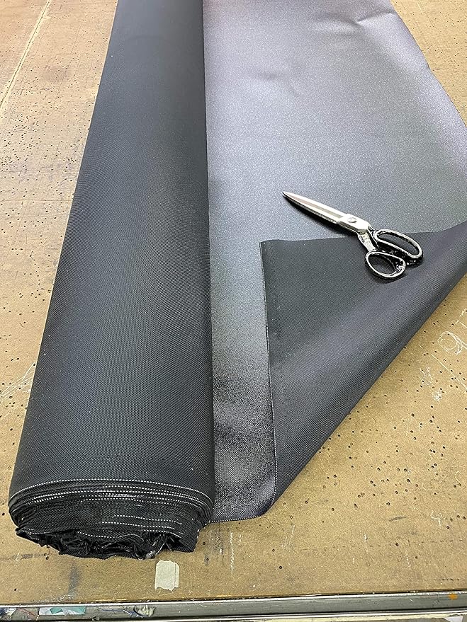 Amazon.com: 1050D Black Ballistic Nylon 60" Wide- Urethane Coated. Sold ...