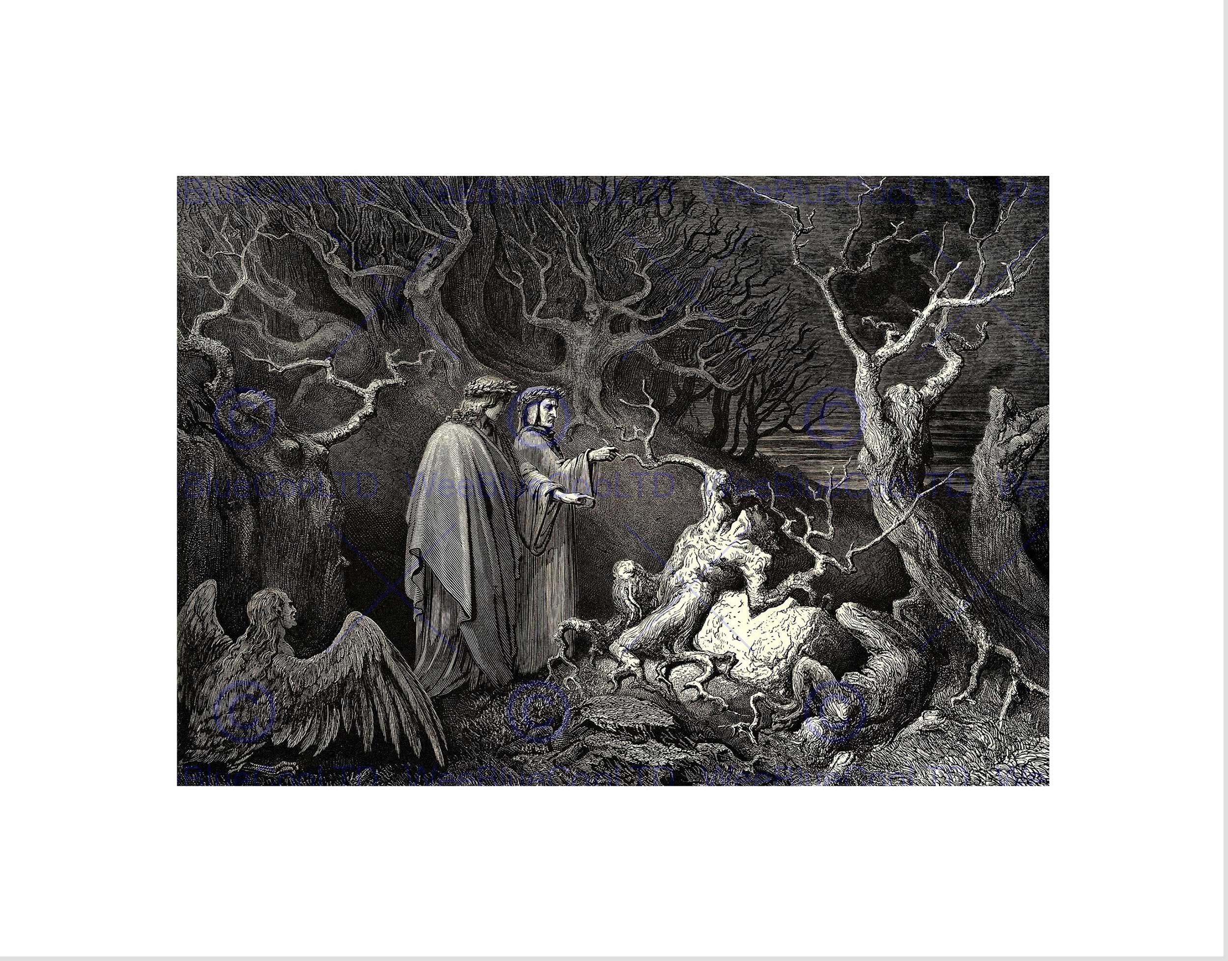 Gustave Dore Inferno Canto 13