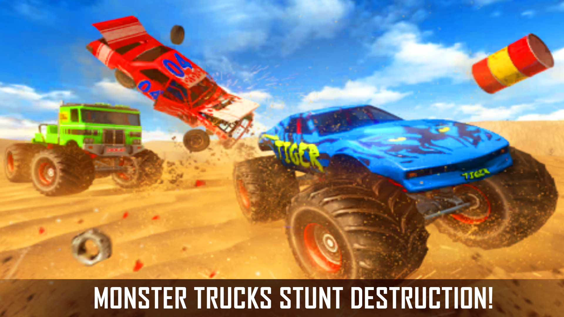 Impossible Dubai Sand Safari Desert Demolition Death Racing Monster ...