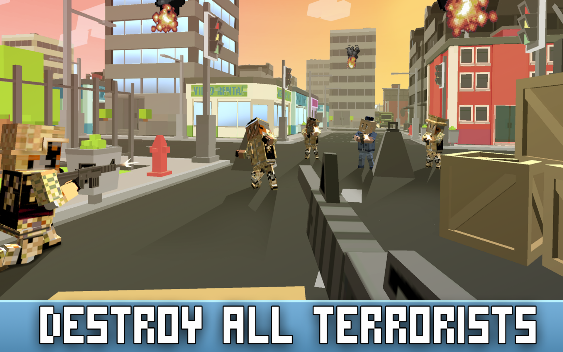 Blocky Army War Battles - App on Amazon Appstore