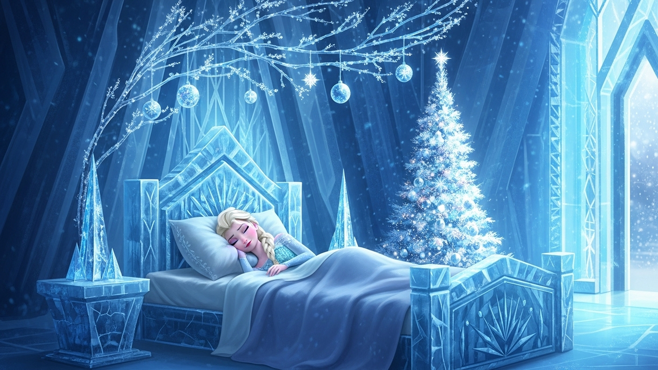 Sleeping Elsa Winter Christmas: Frozen Dreamland – 4K Magical ...