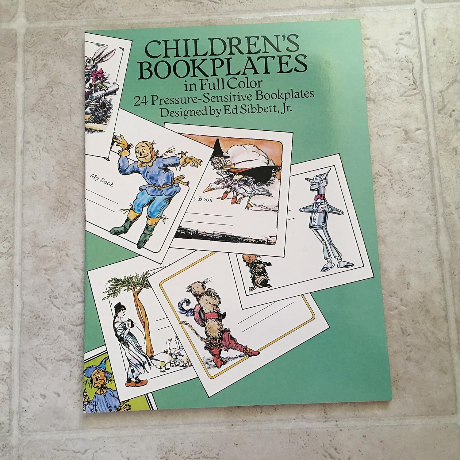 Children's Bookplates in Full Color: 24 Pressure-Sensitive Bookplates ...