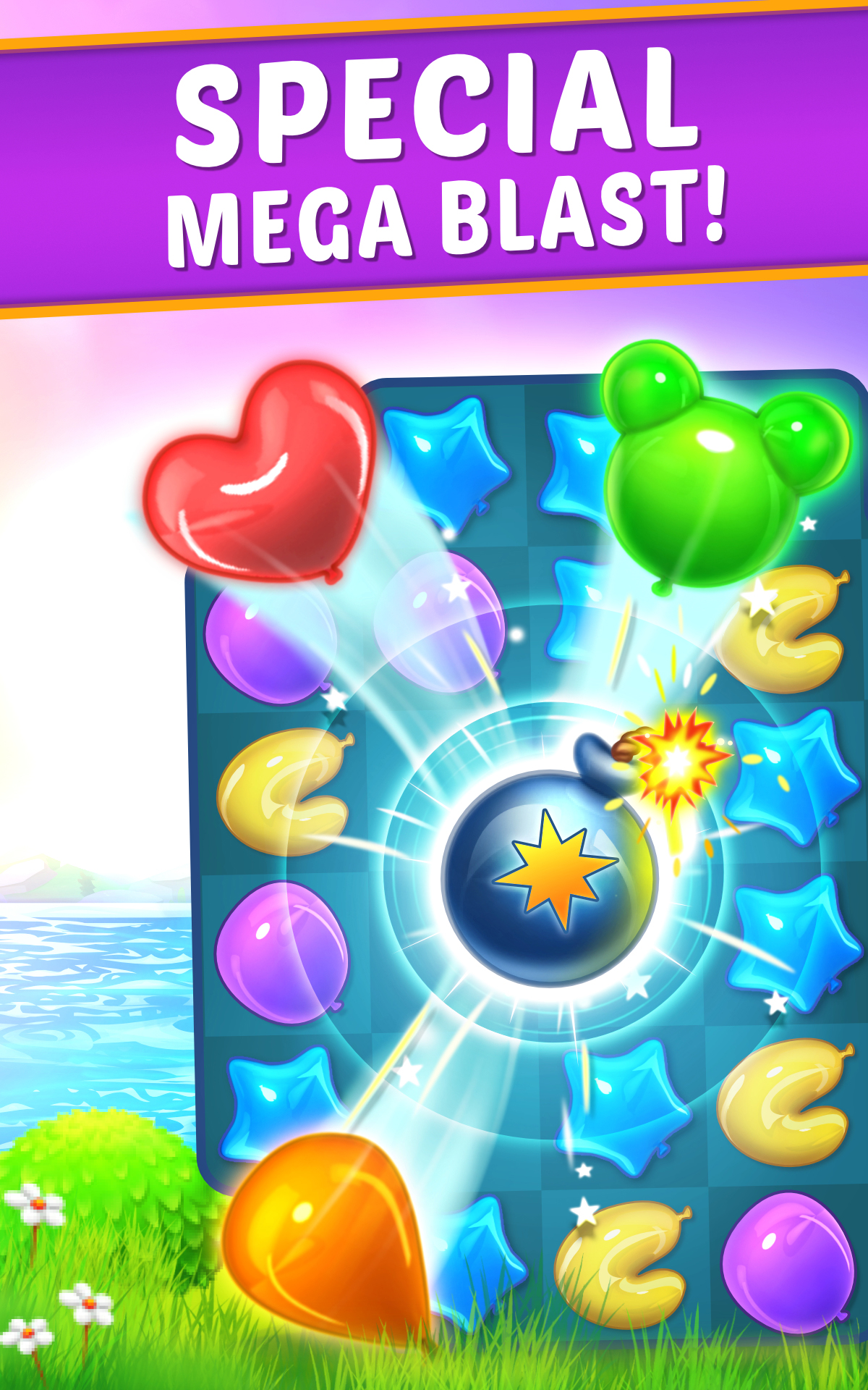 Balloon Paradise - Match 3 Puzzle Adventure:Amazon.com.au:Appstore for ...