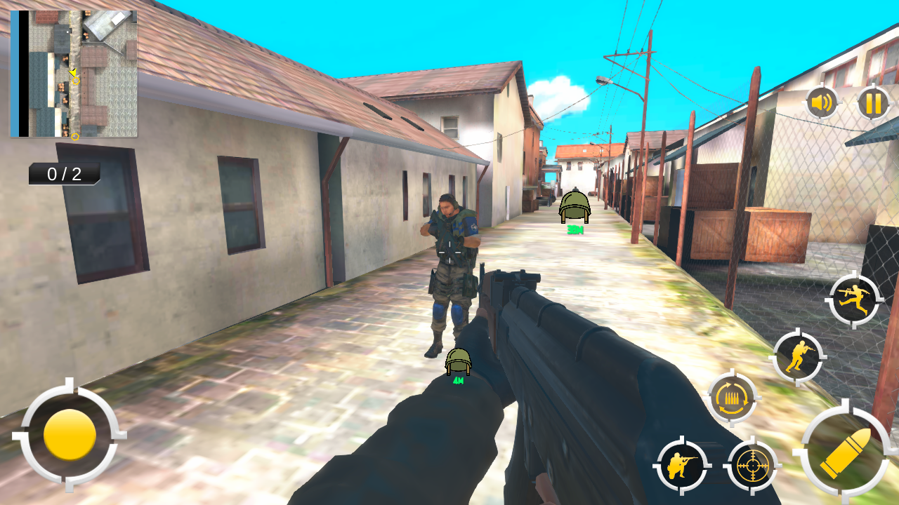 Real Open World Fps Commando Gun Shooting Action Fighting War Game ...