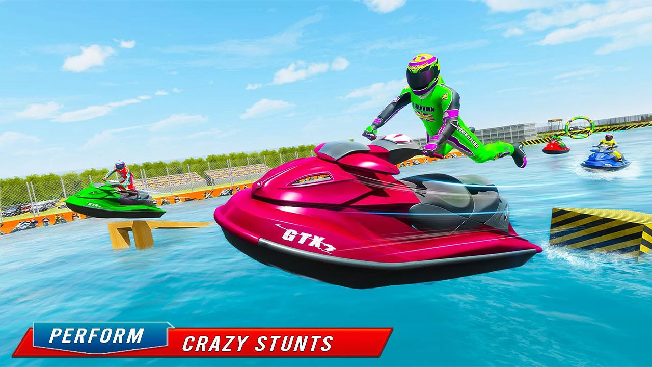Speed Boat Racing Boat games Jet Ski Stunt Racing Game - App on Amazon ...