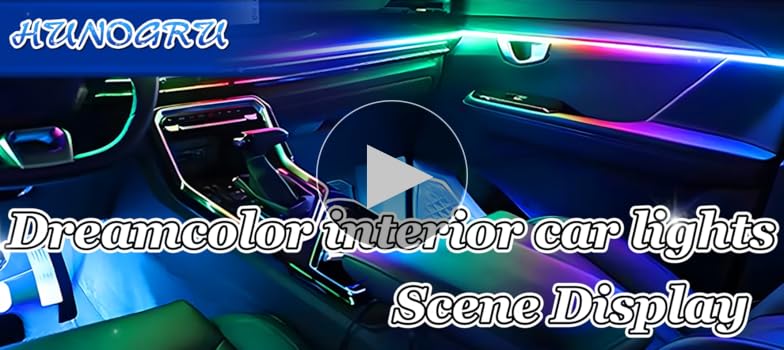 Dream Color Acrylic Led Strips Dreamcolor Car LED Strip Lights — 18-in ...