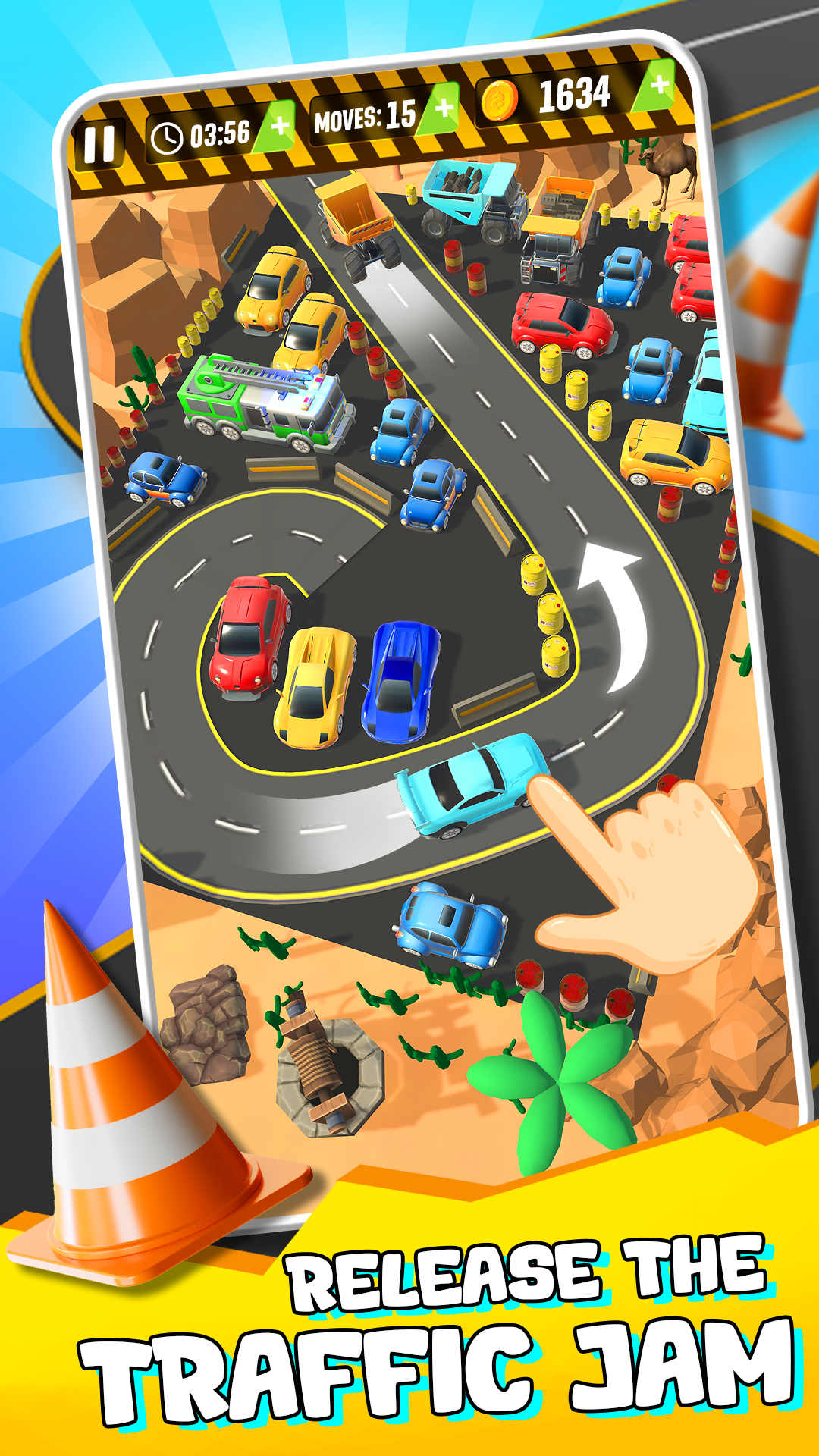 Traffic Escape - Car Parking Jam Parking Games Car Puzzle Traffic Jam ...