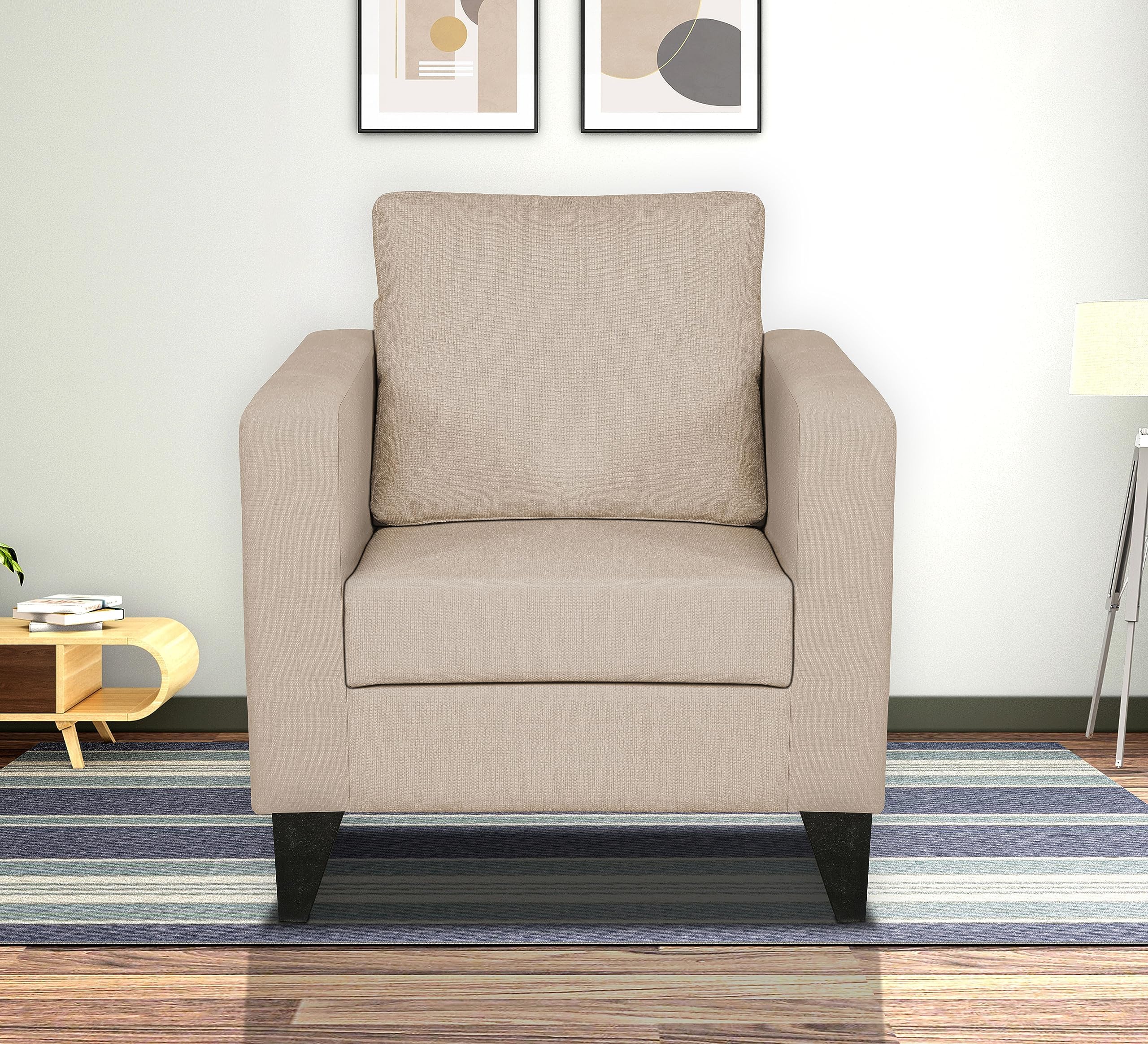 Bharat Sofa 1 - Seater Sofa (Finish Colour Pink) : Amazon.in: Home ...