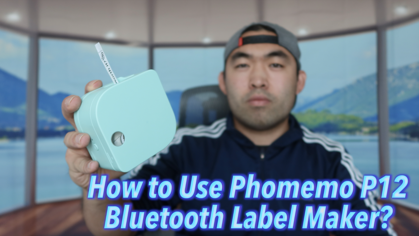 Watch How to Use Phomemo P12 Bluetooth Label Maker? on Amazon Live