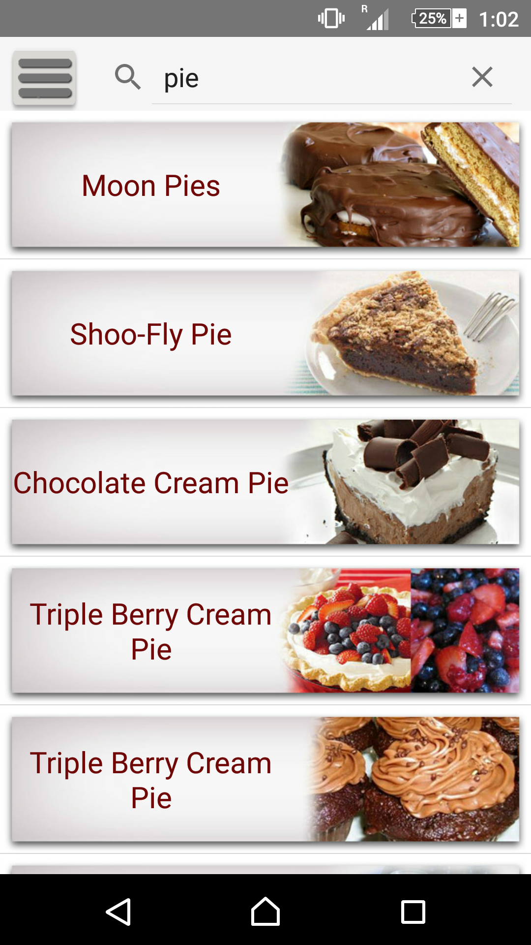 Cake and Baking Recipes - App on Amazon Appstore