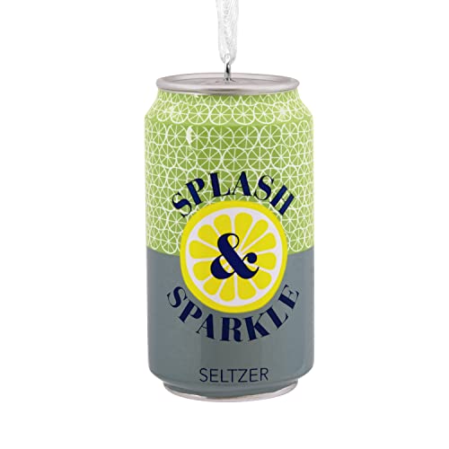 Hallmark Splash & Sparkle Seltzer Can Christmas Ornament | Amazon price ...