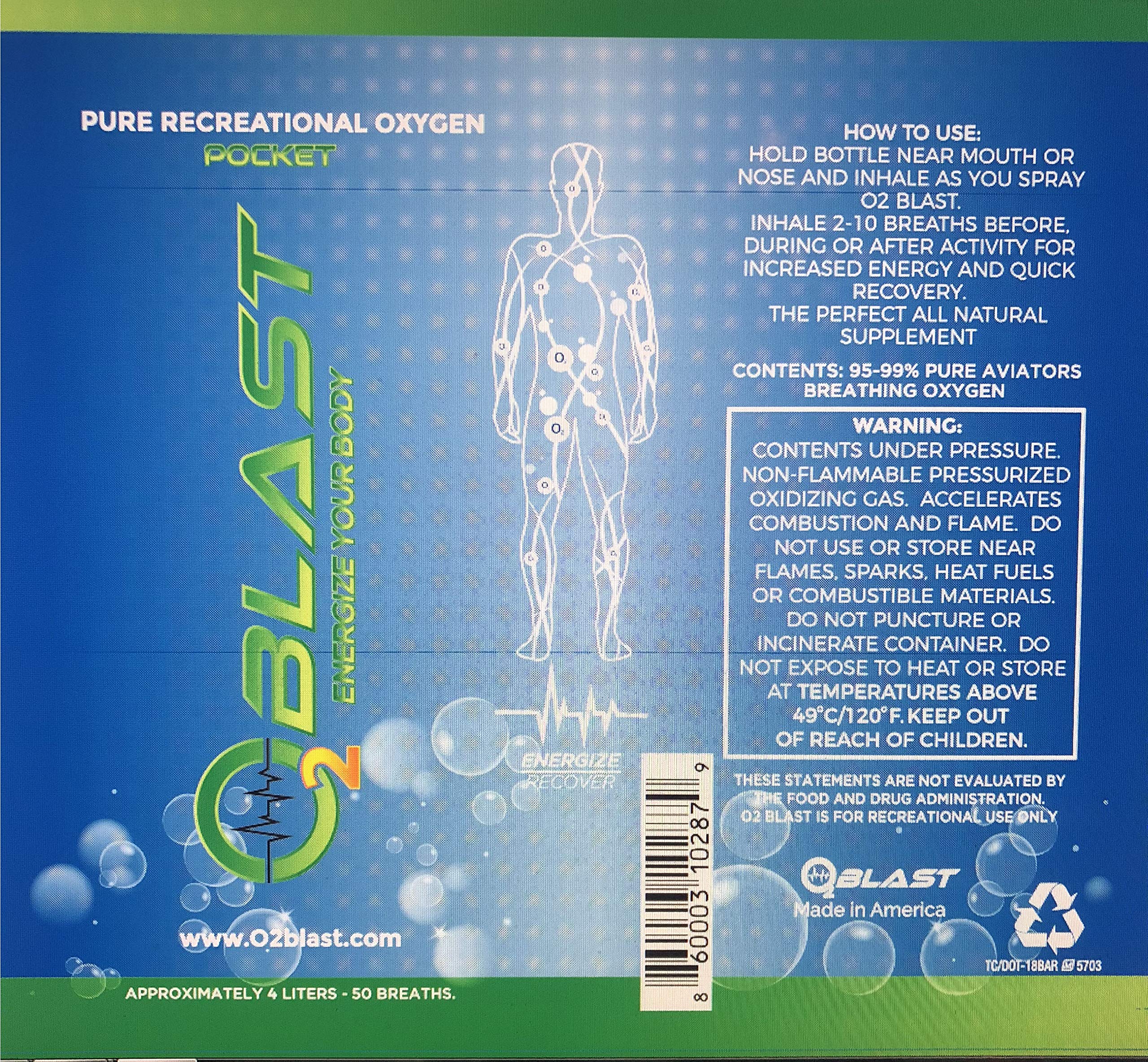 Snapklik.com : O2 Blast - 99.7% Pure Oxygen Supplement, Quick Recovery ...