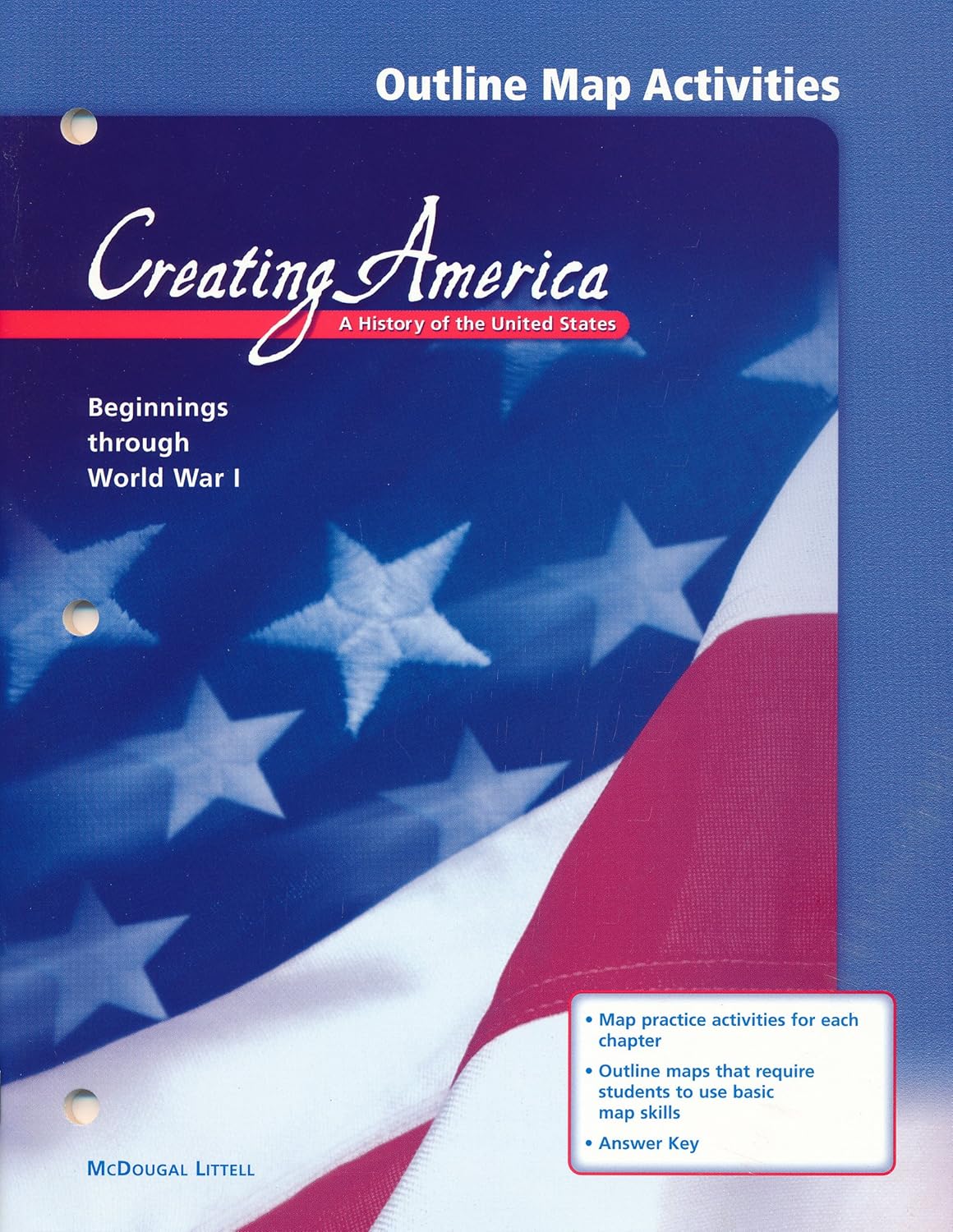 Outline Map Activities (Creating America: A History of the United ...