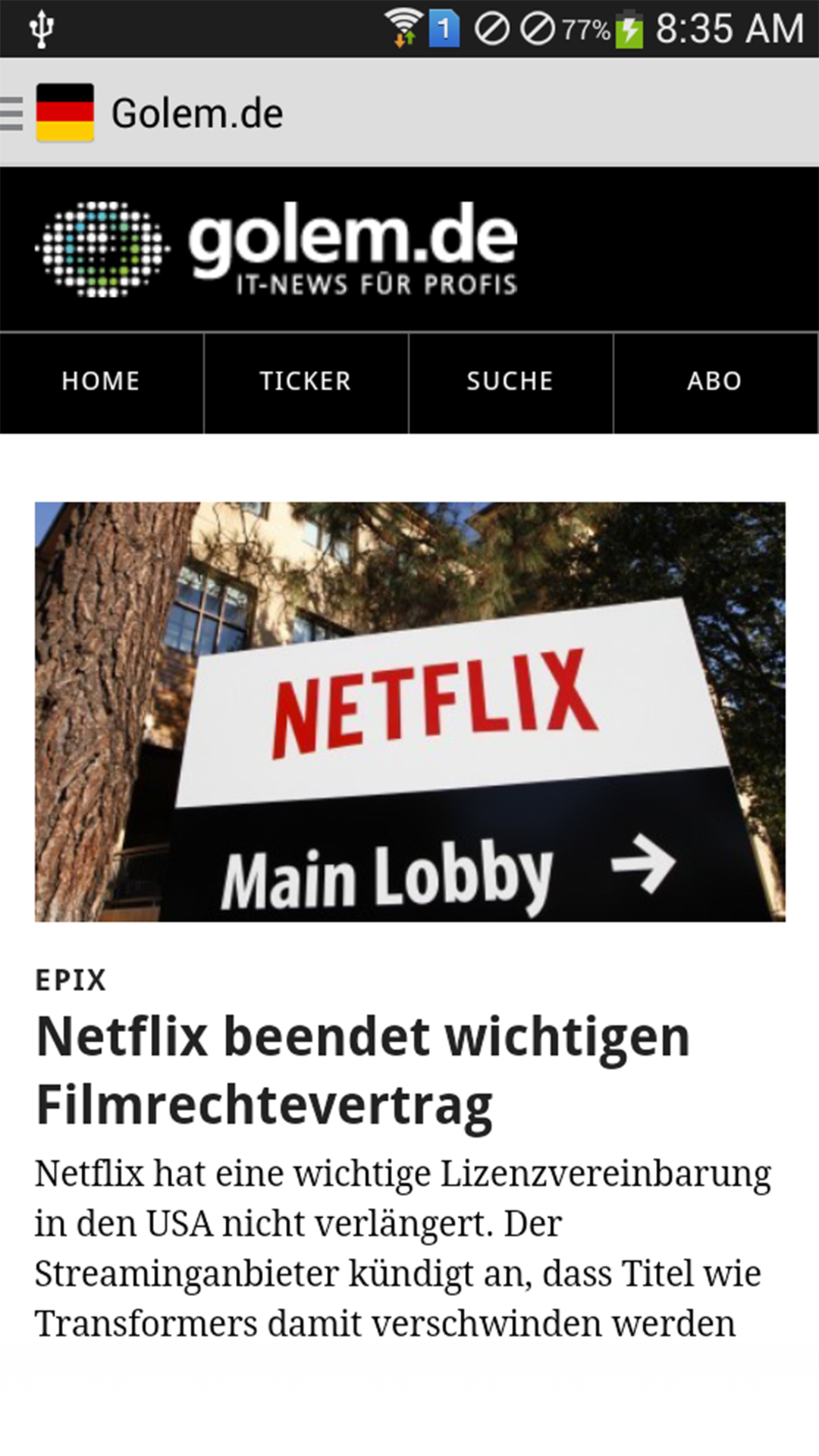 German Technology News - App on Amazon Appstore