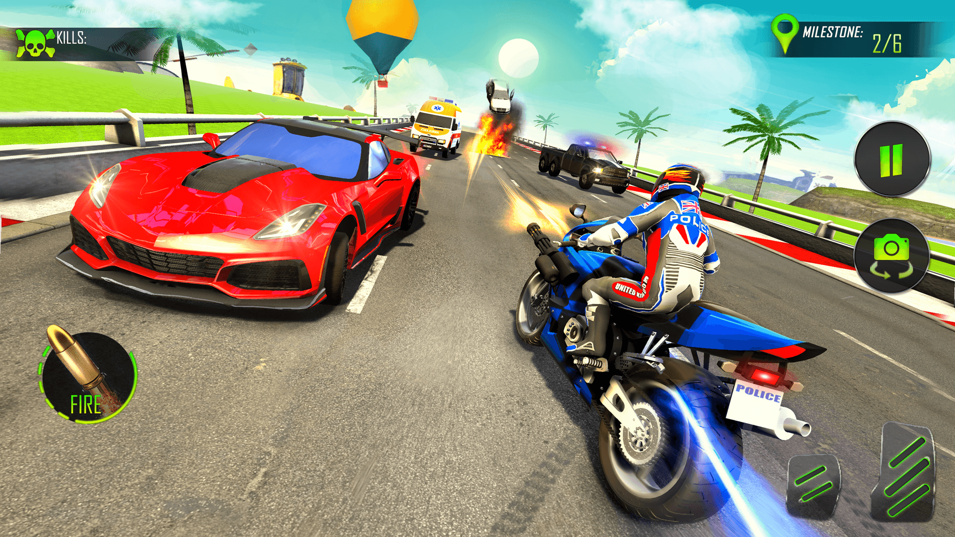 Vegas Gangster Chase Crime City Indian Bike Racing Games - Miami Police ...