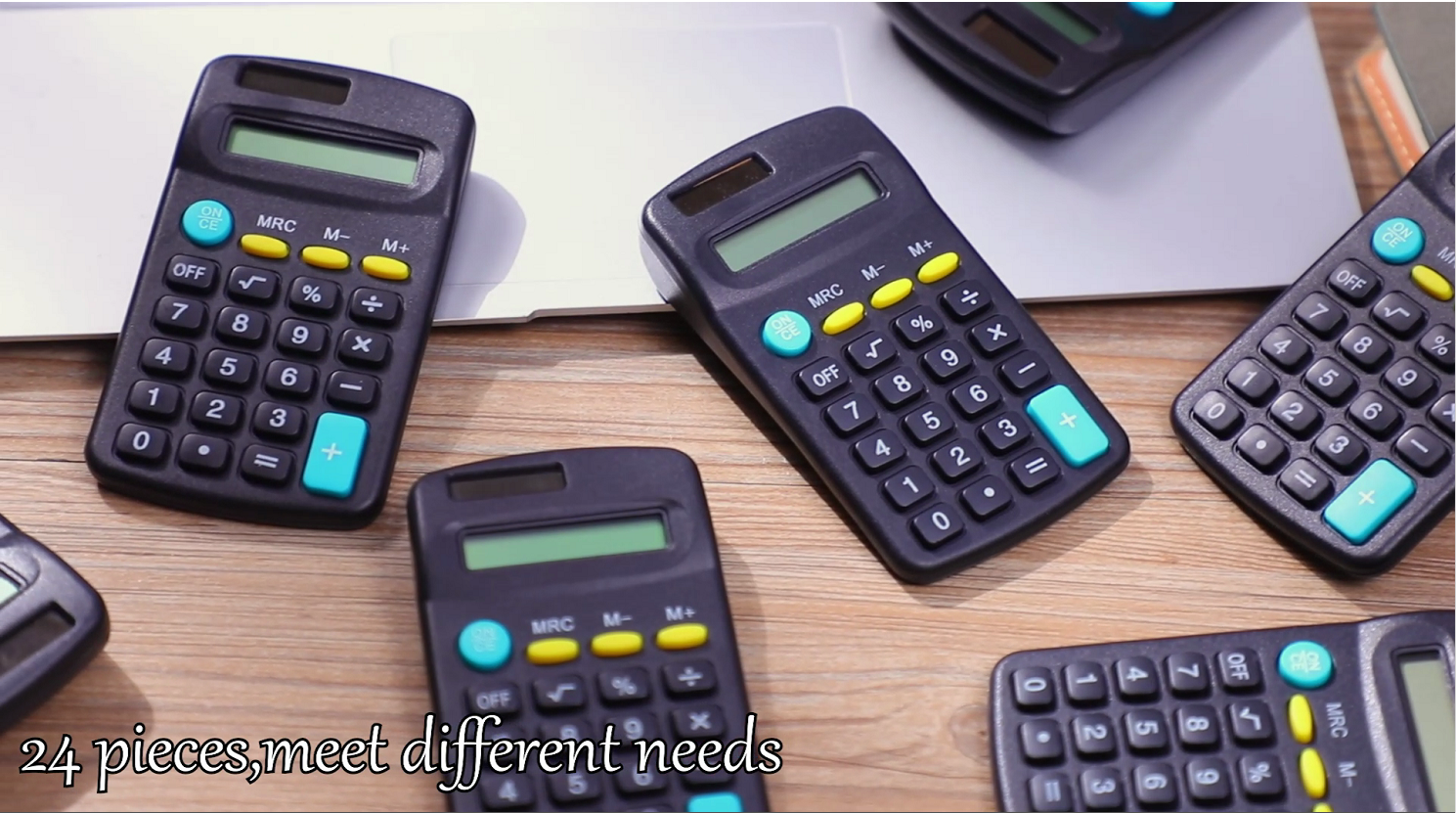 Watch 24 Pieces Basic Calculators for Students Small on Amazon Live