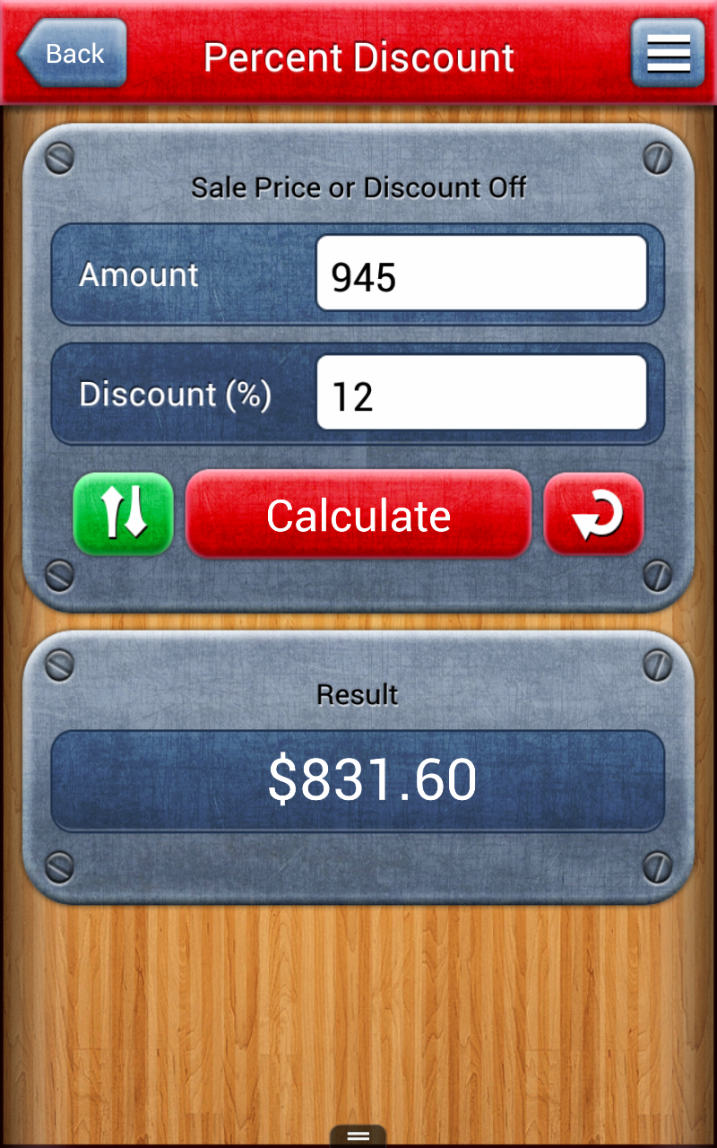 7 in 1 : Percentage Calculator - App on Amazon Appstore