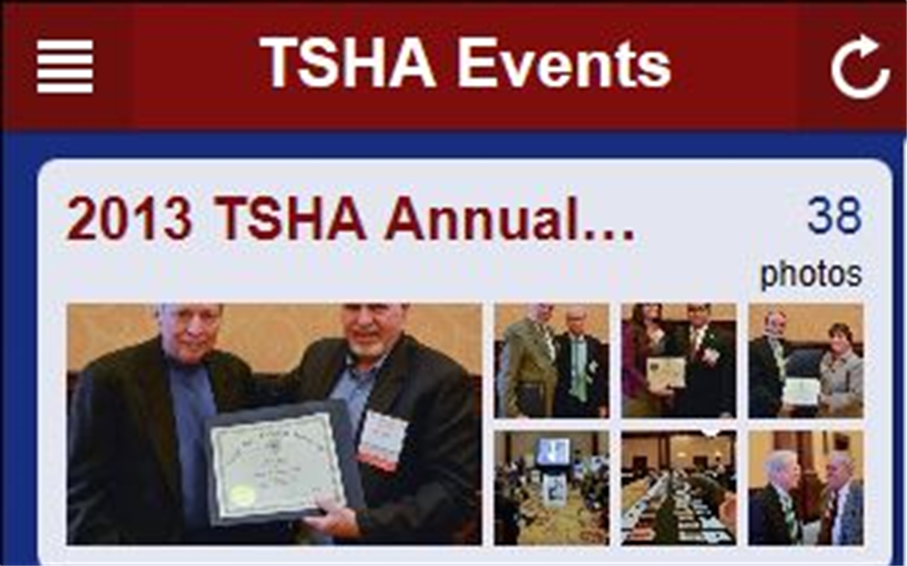 TSHA Events - App on Amazon Appstore