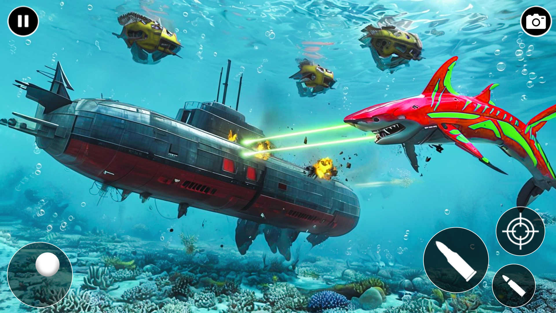 Real Robot Shark Fighting Simulator: Robot Transforming Games - App on ...