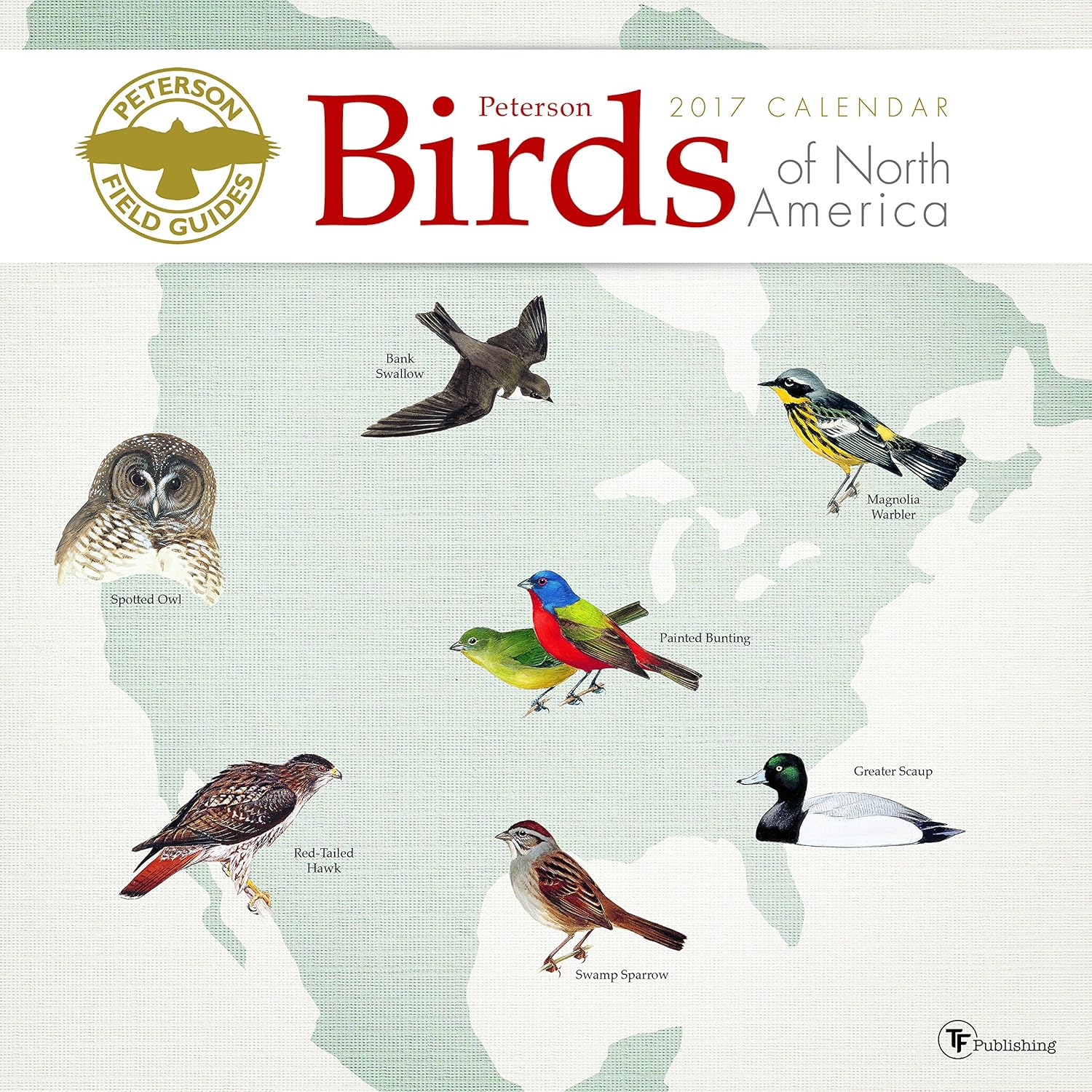 2017 Peterson Field Guide Birds Wall Calendar: Peterson Field Guide ...