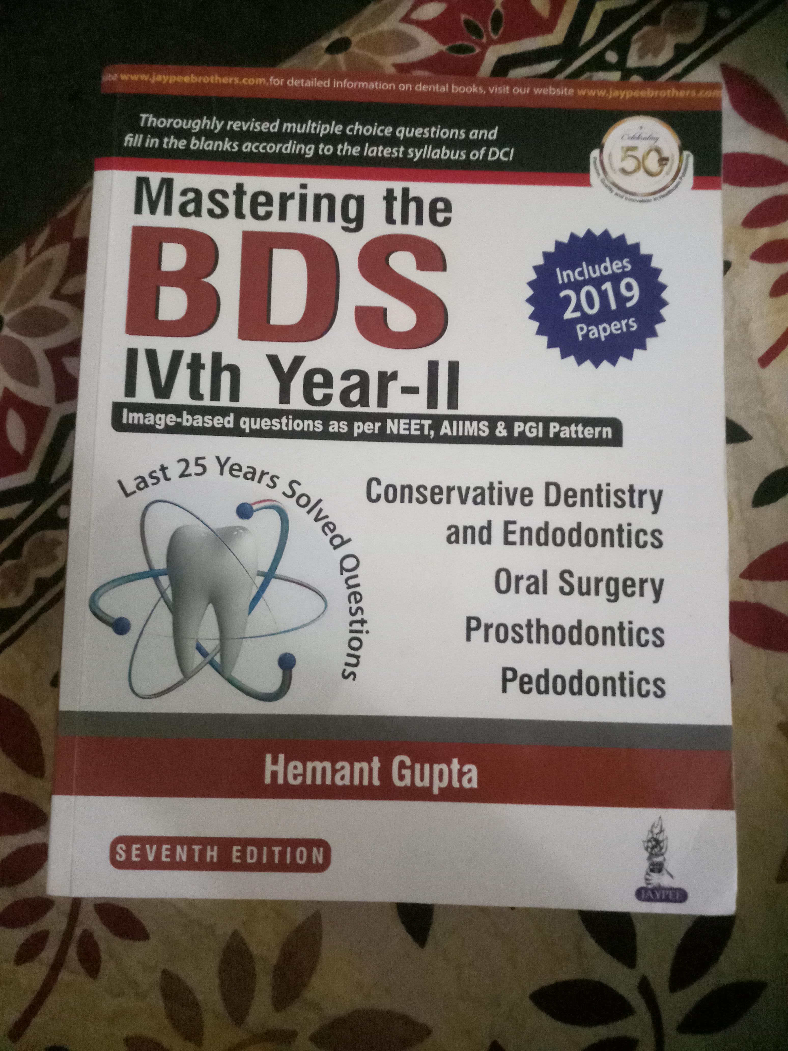 Buy Mastering the BDS IVth Year-II Book Online at Low Prices in India ...