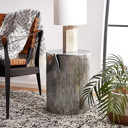 Amazon.com: Safavieh Home Collection Forrest Silver End Table : Home ...