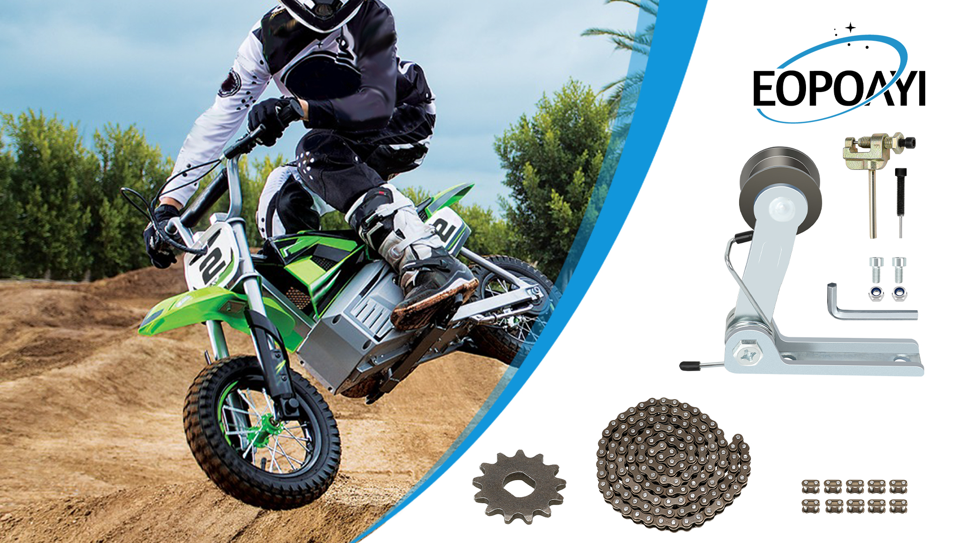 Watch 25H Chain & Chain Tensioner Replacement for Razor MX350 on Amazon ...