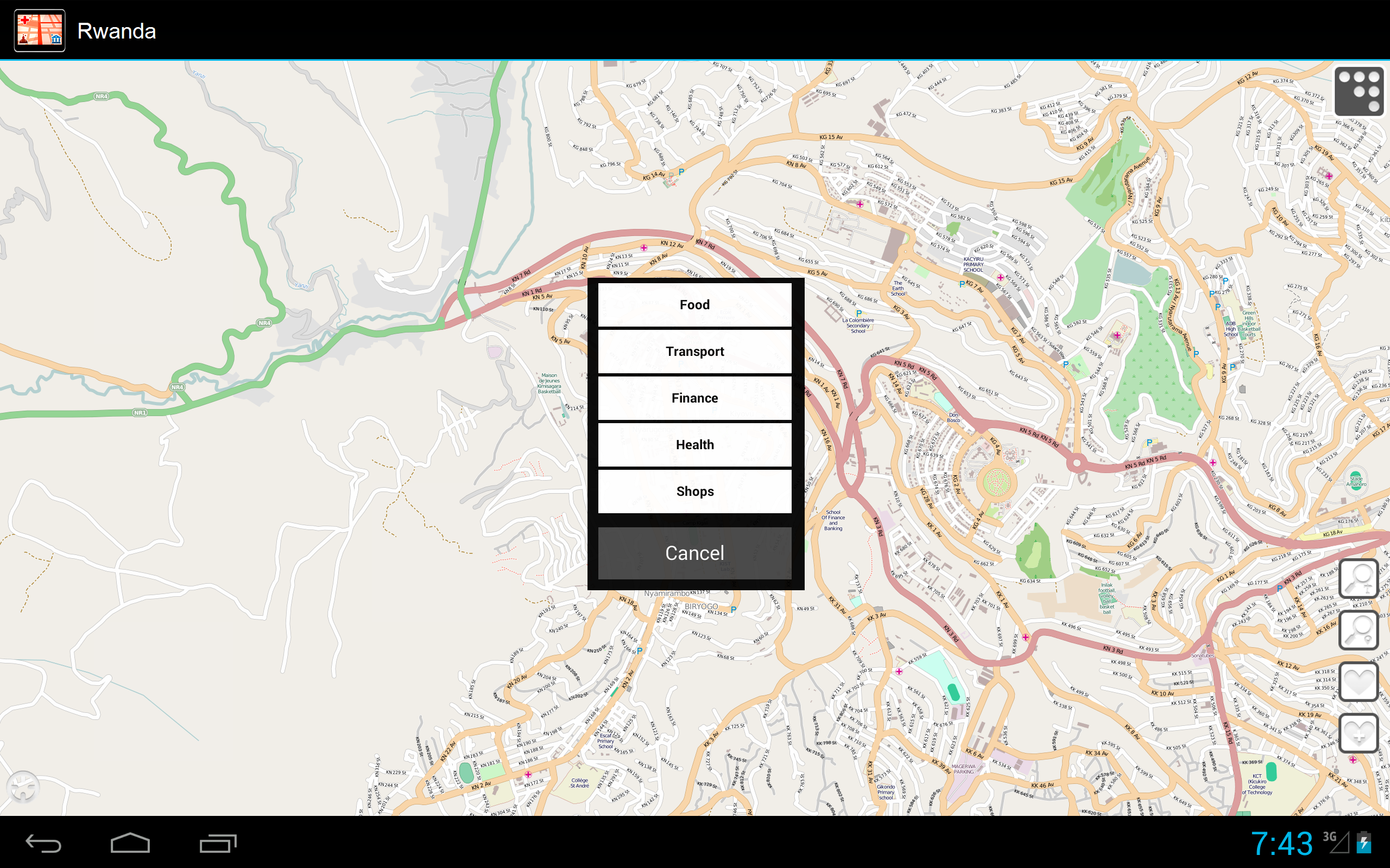 Rwanda Vector Map: Travel Monster - App on Amazon Appstore