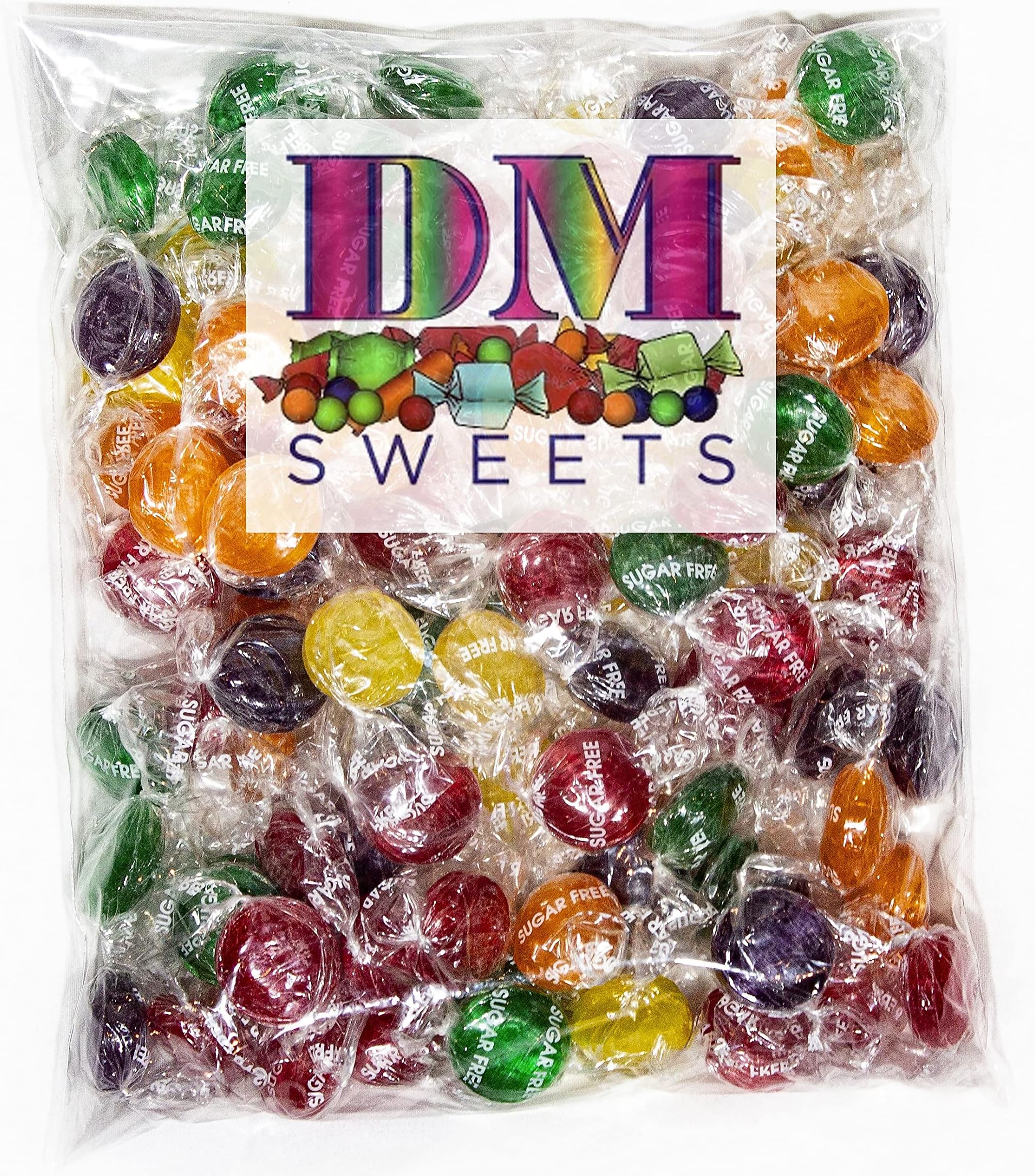 Amazon.com : Assorted Sugar Free Fruit Hard Candy - 1 lb of ...