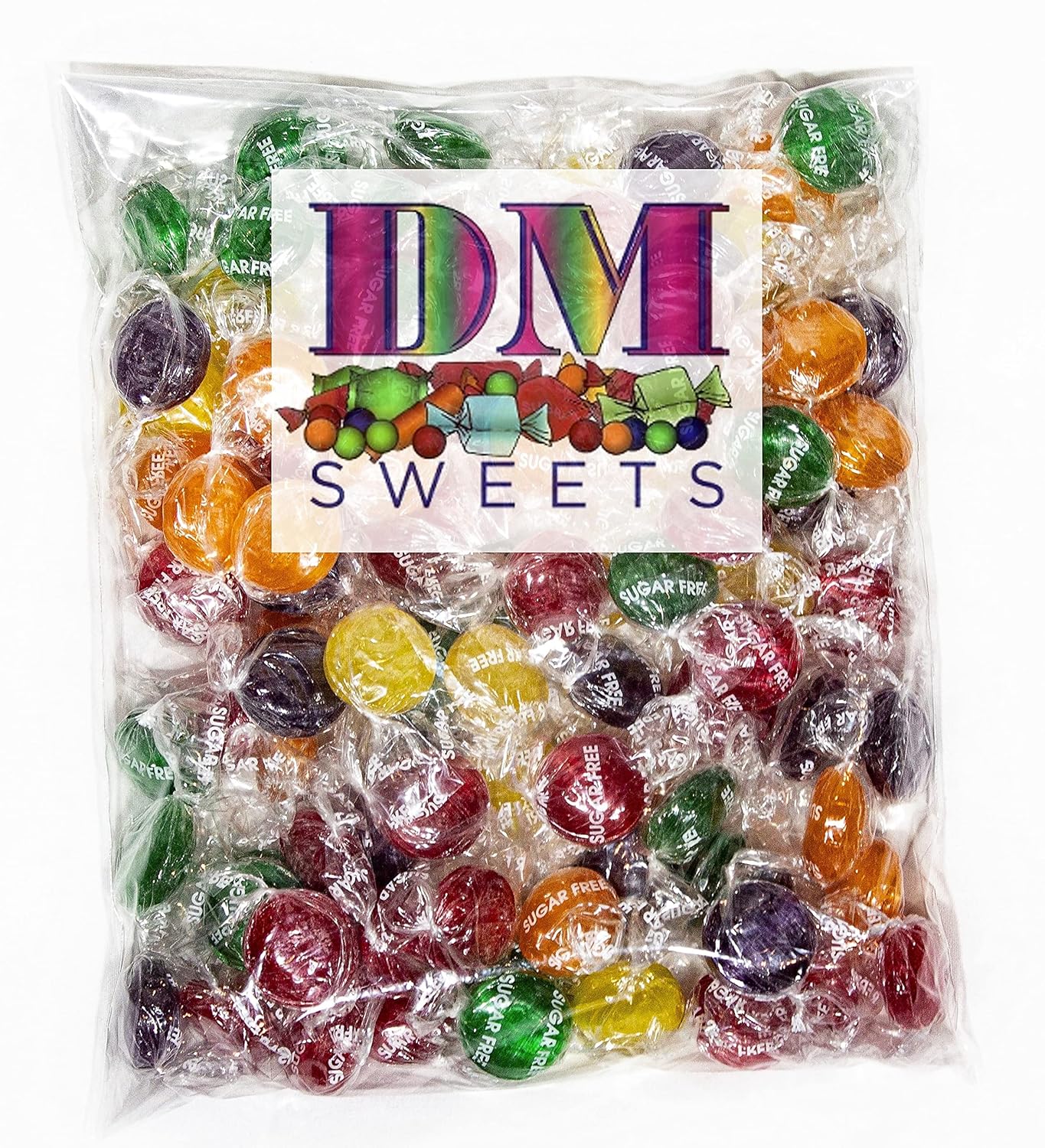 Amazon.com : Assorted Sugar Free Fruit Hard Candy - 1 lb of ...