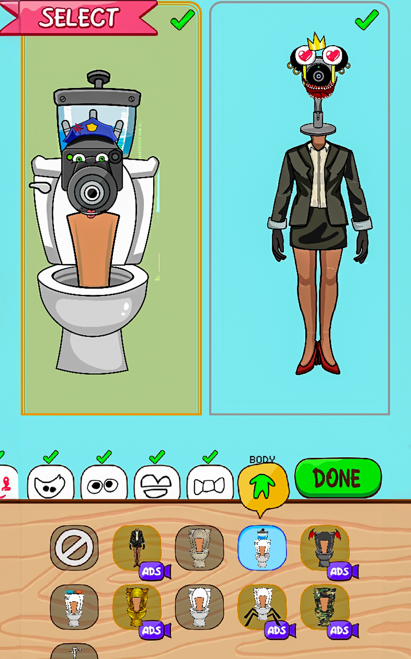 Mix Toilet Monster Makeover - App on Amazon Appstore