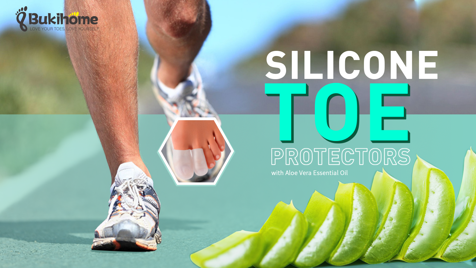 Watch Silicone Toe Protectors - with Aloe Vera Essential Oils on Amazon ...