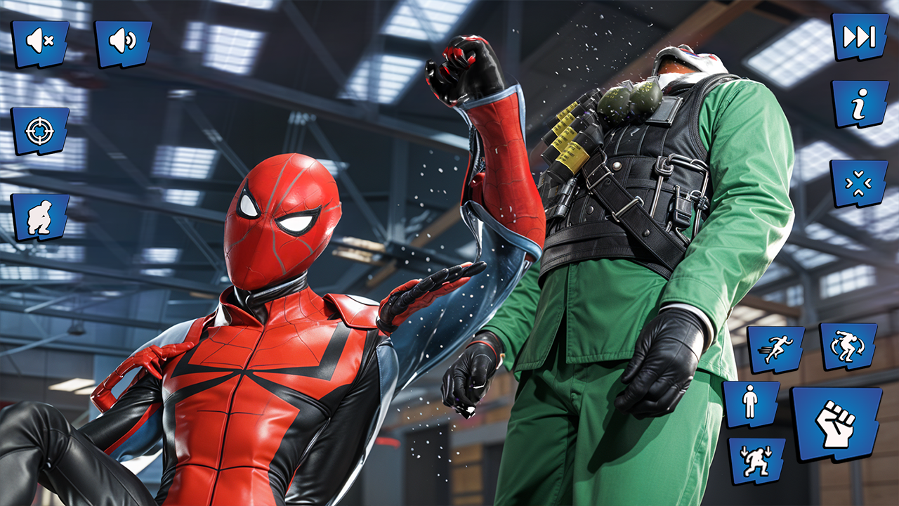 Spider Hero Flying Open World Mission Rope Fighter Game - App on Amazon ...